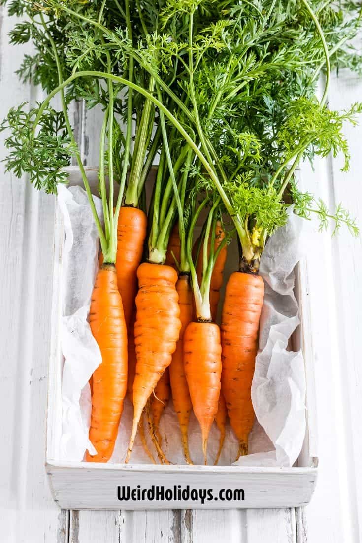 International Carrot Day (April 3) - Weird Holidays