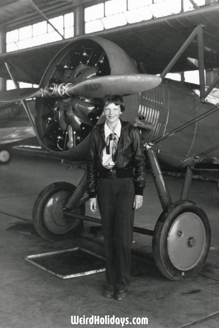 National Amelia Earhart Day (July 24) - Weird Holidays