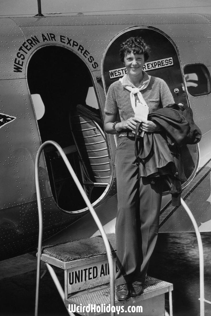 National Amelia Earhart Day (July 24) - Weird Holidays