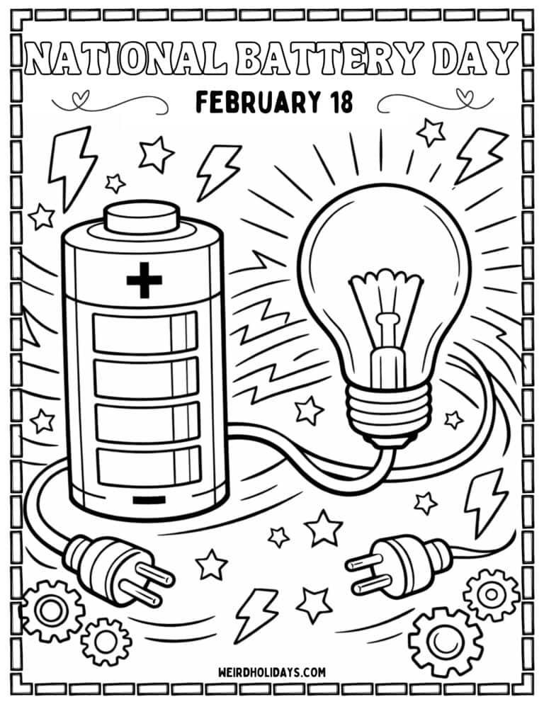 National Battery Day (February 18) - Weird Holidays