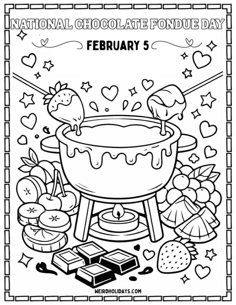 National Chocolate Fondue Day (February 5) - Weird Holidays