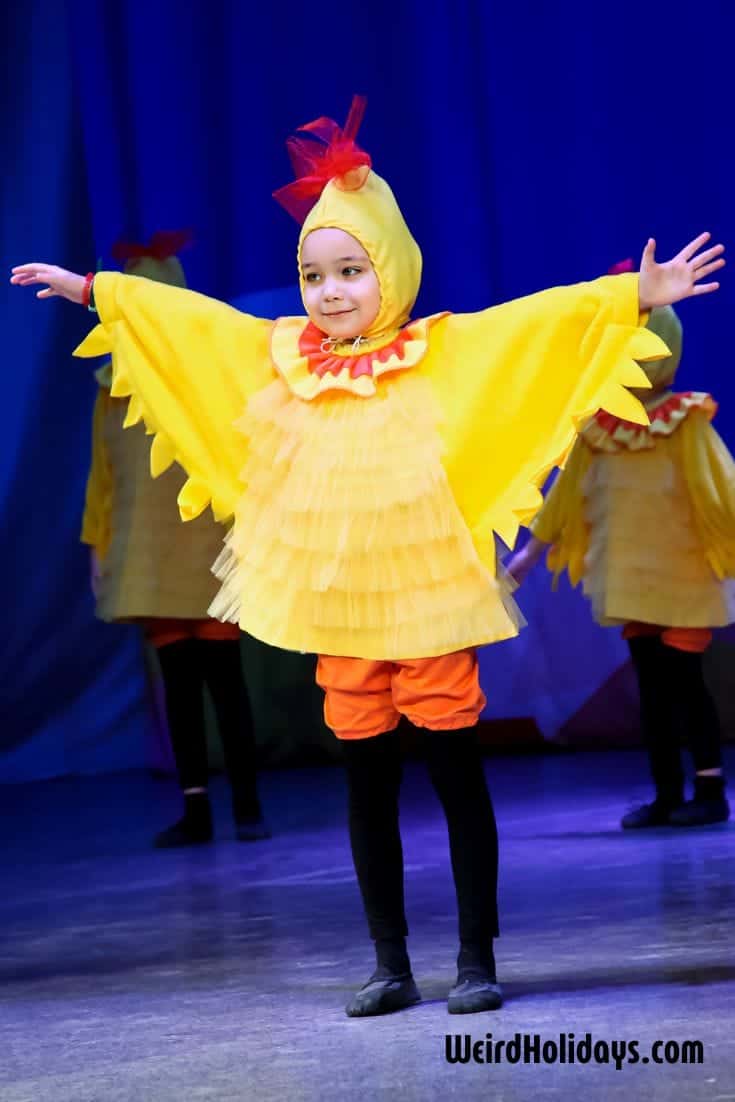National Dance Like a Chicken Day (May 14) - Weird Holidays