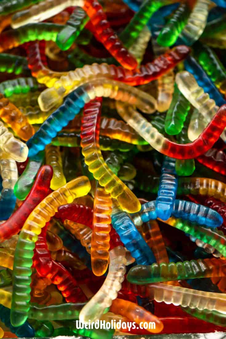 National Gummi Worm Day (July 15) - Weird Holidays