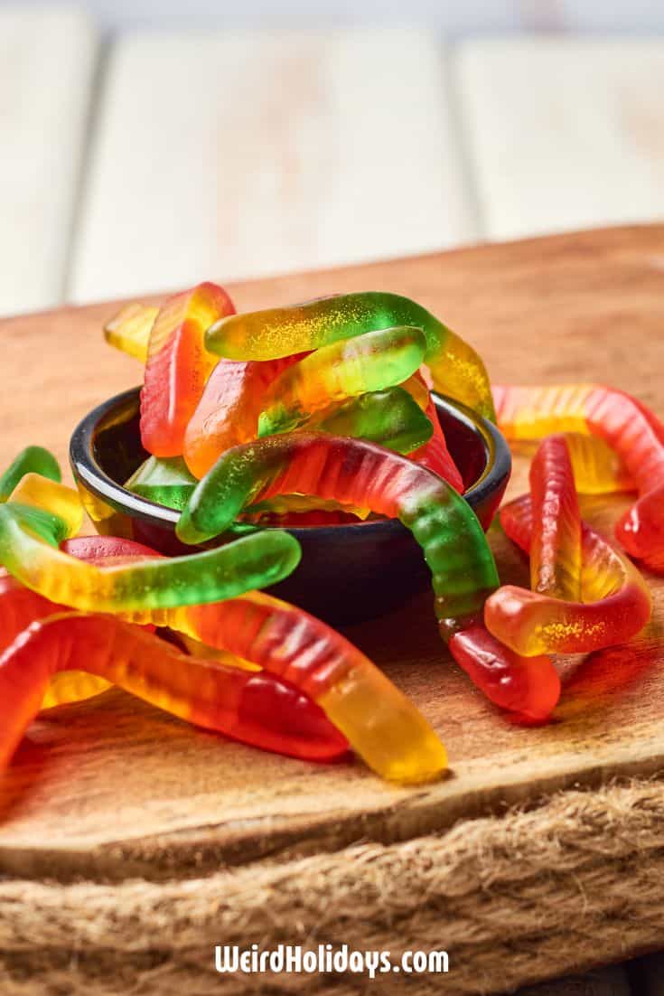 National Gummi Worm Day (July 15) - Weird Holidays