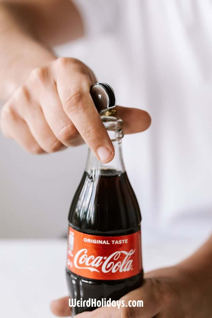 National Have a Coke Day (May 8) – Free Coloring Page