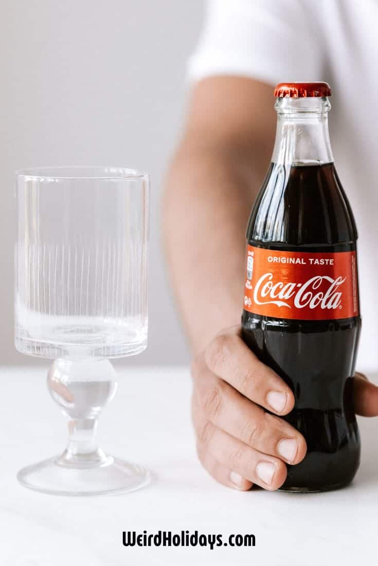 National Have a Coke Day (May 8) – Free Coloring Page