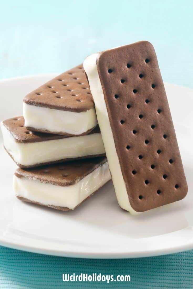 National Ice Cream Sandwich Day (August 2) - Weird Holidays