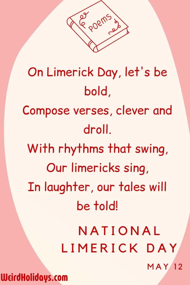 National Limerick Day (May 12) - Weird Holidays
