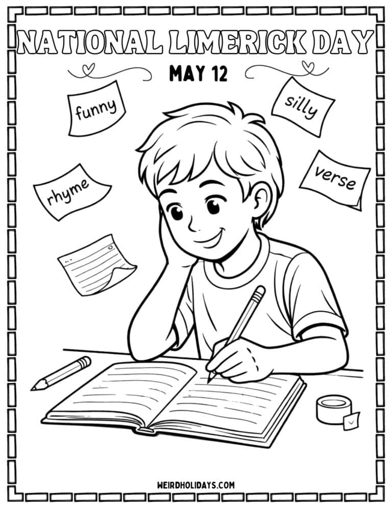 National Limerick Day (May 12): Fun Poems and Easy Ideas