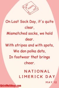 National Limerick Day (May 12): Fun Poems and Easy Ideas