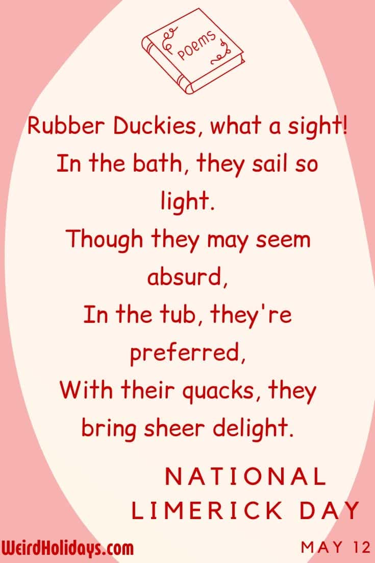 National Limerick Day (May 12) - Weird Holidays