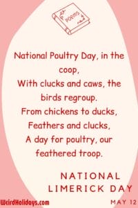 National Limerick Day (May 12): Fun Poems and Easy Ideas