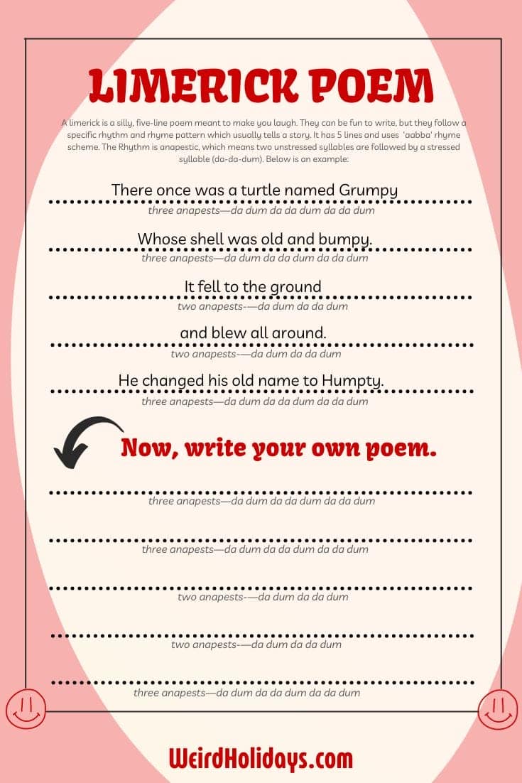 National Limerick Day (May 12) - Weird Holidays