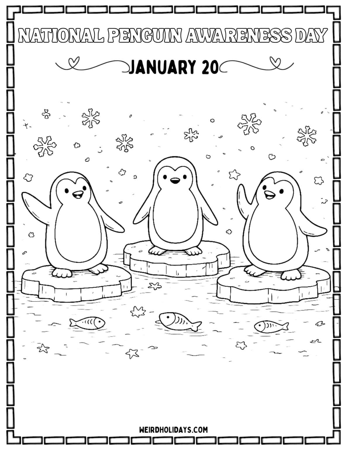 National Penguin Awareness Day (January 20) - Weird Holidays