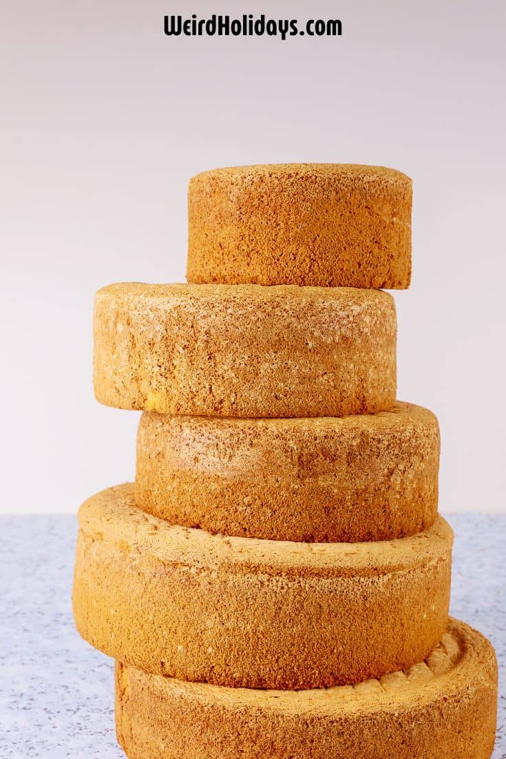 National Spongecake Day (August 23) - Weird Holidays