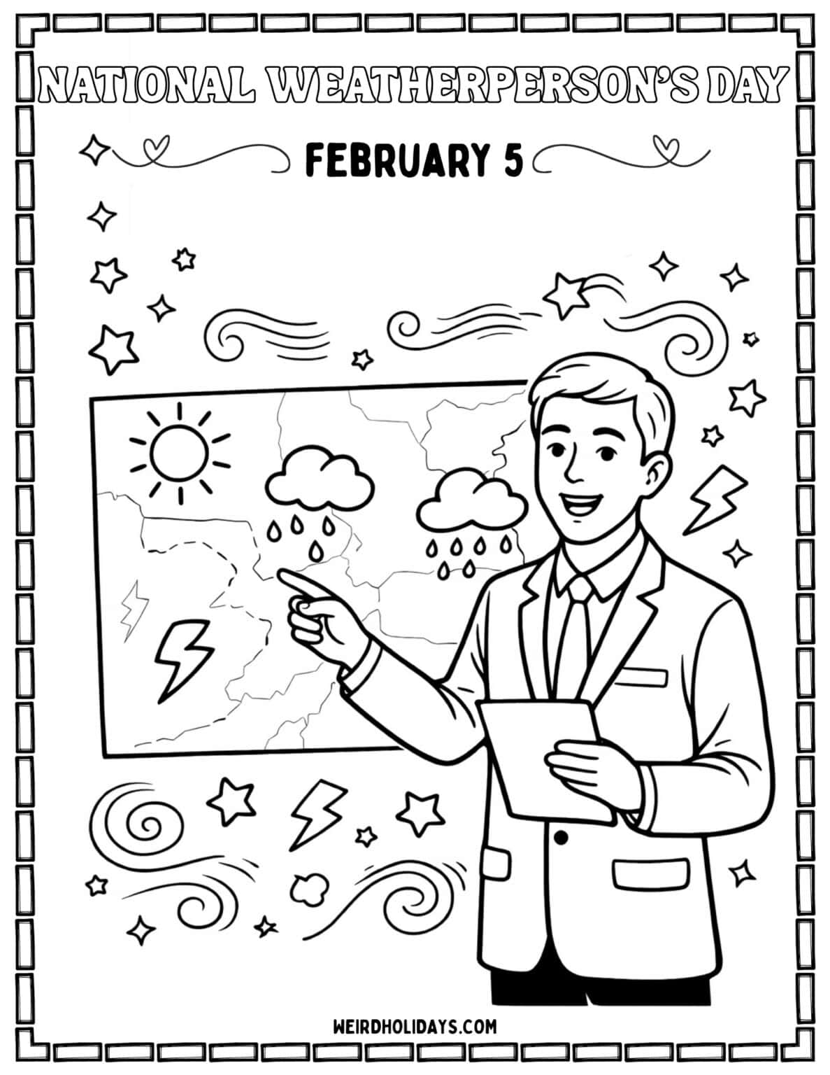 National Weatherperson's Day (February 5) - Weird Holidays
