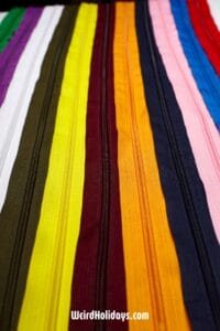 National Zipper Day (April 29) - Weird Holidays