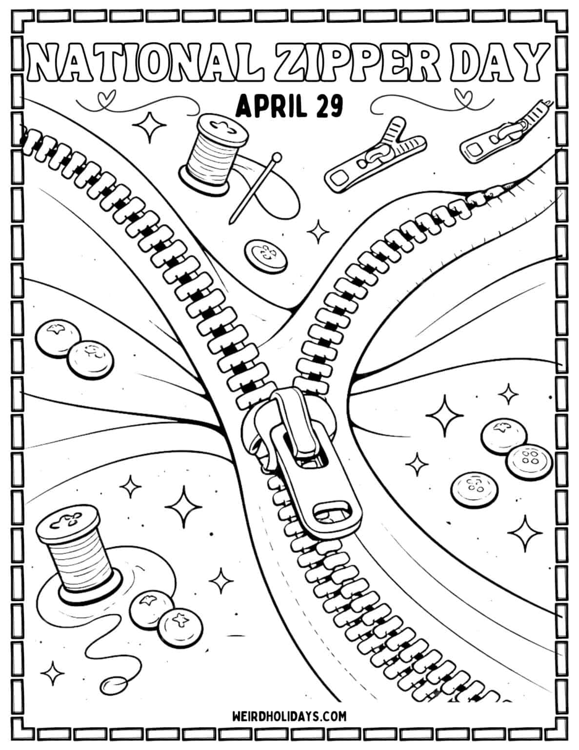 National Zipper Day (April 29): Fun Facts & Ideas
