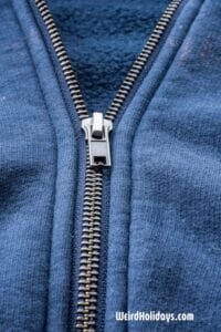 National Zipper Day (April 29) - Weird Holidays