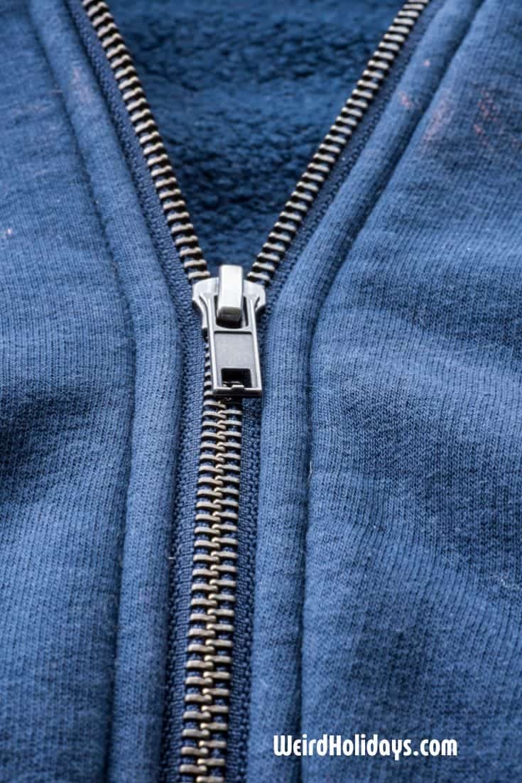 National Zipper Day (April 29) - Weird Holidays