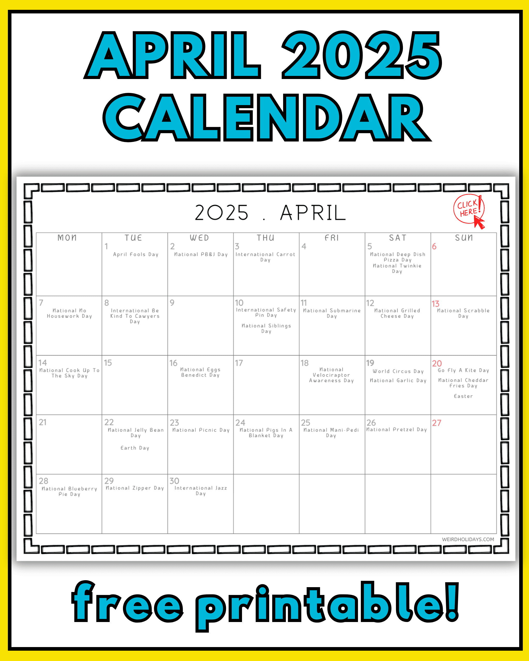 International Waffle Day (March 25) - Weird Holidays