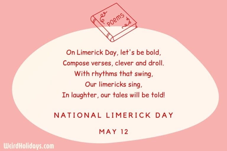 National Limerick Day (May 12): Fun Poems and Easy Ideas