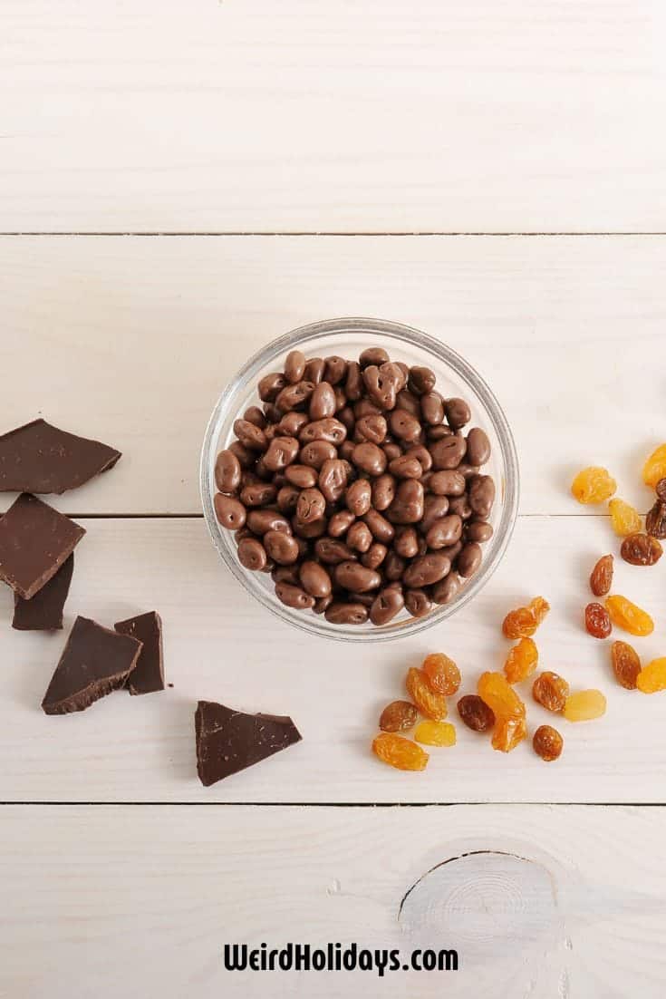 National Chocolate Covered Raisins Day (March 24)