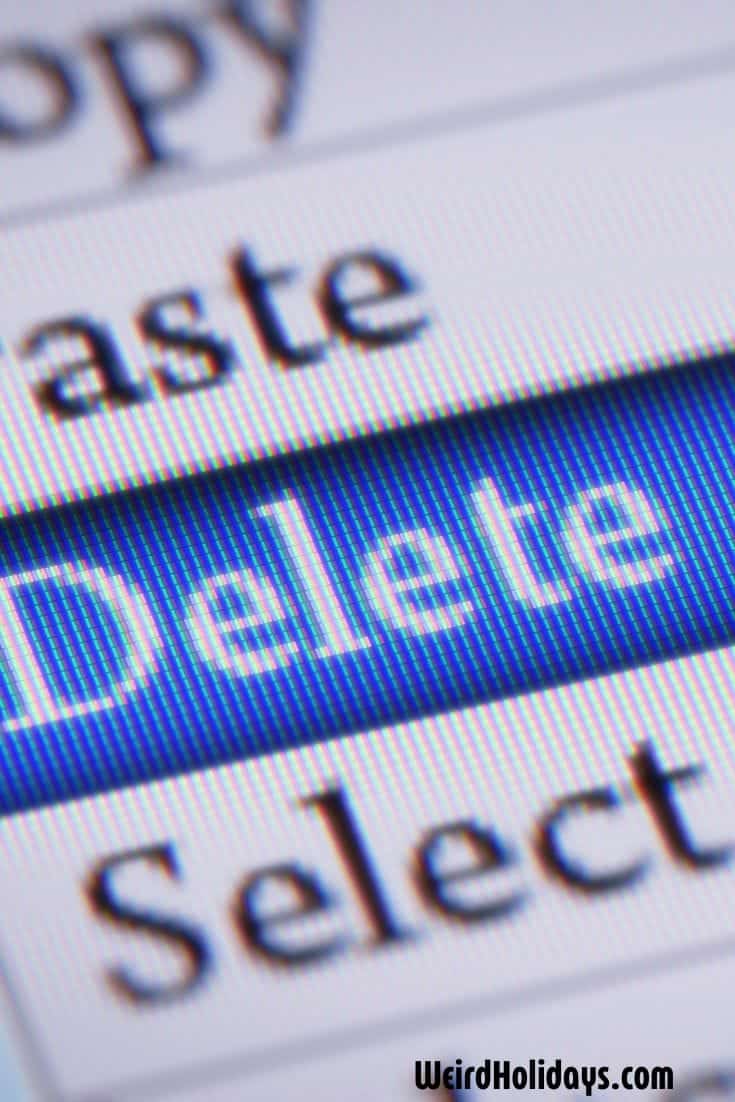 National Clean Out Your Computer Day (second Monday in February)