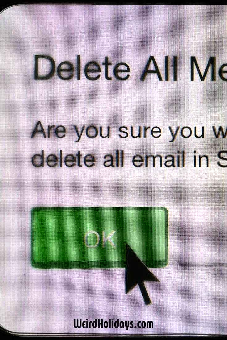 National Clean Out Your Computer Day (second Monday in February)