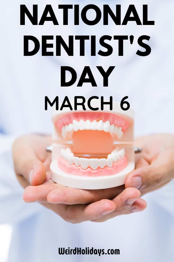 National Dentist's Day (March 6) | History, Facts & Coloring Page