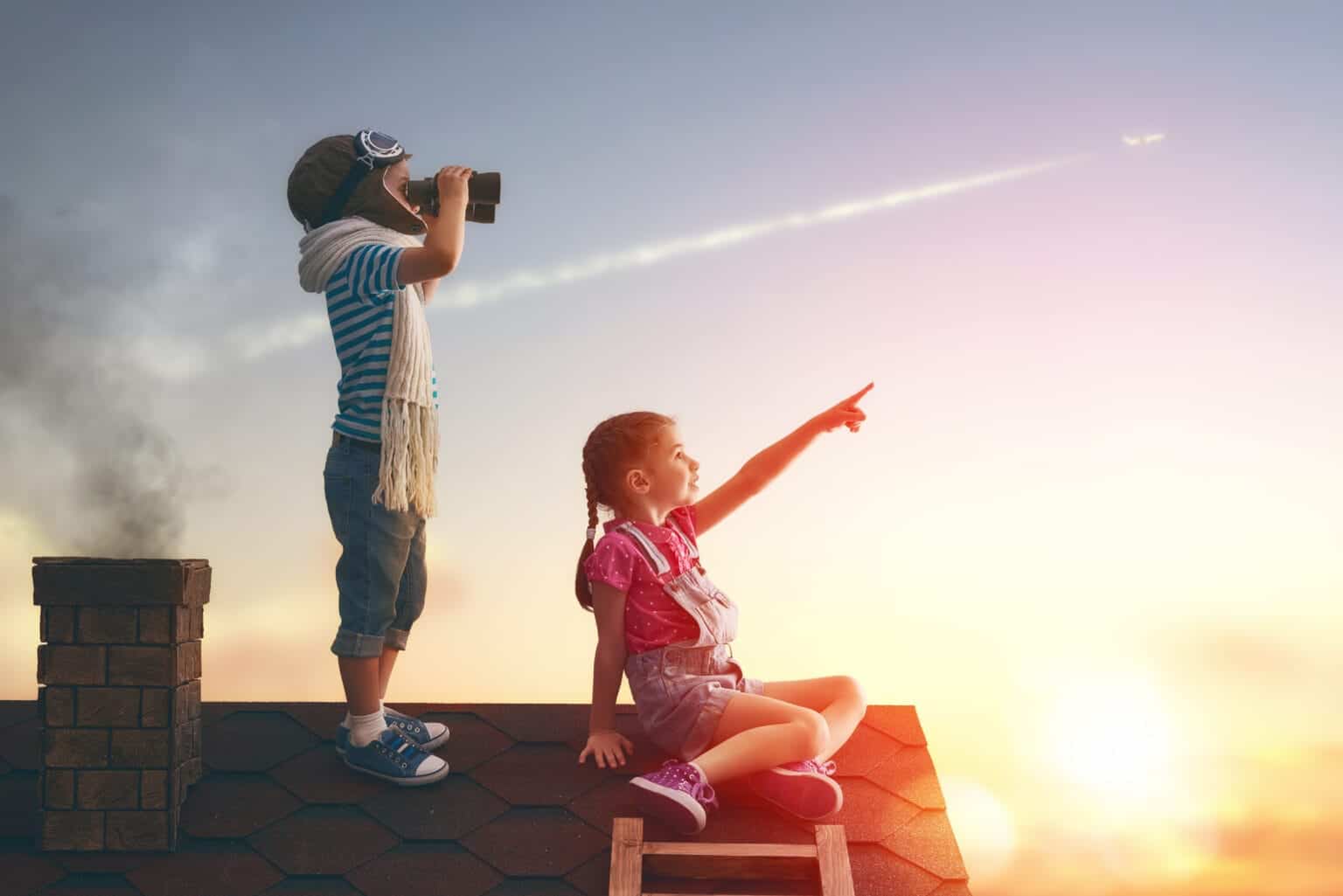 Look Up at the Sky Day (April 14) With Facts + Free Coloring Page