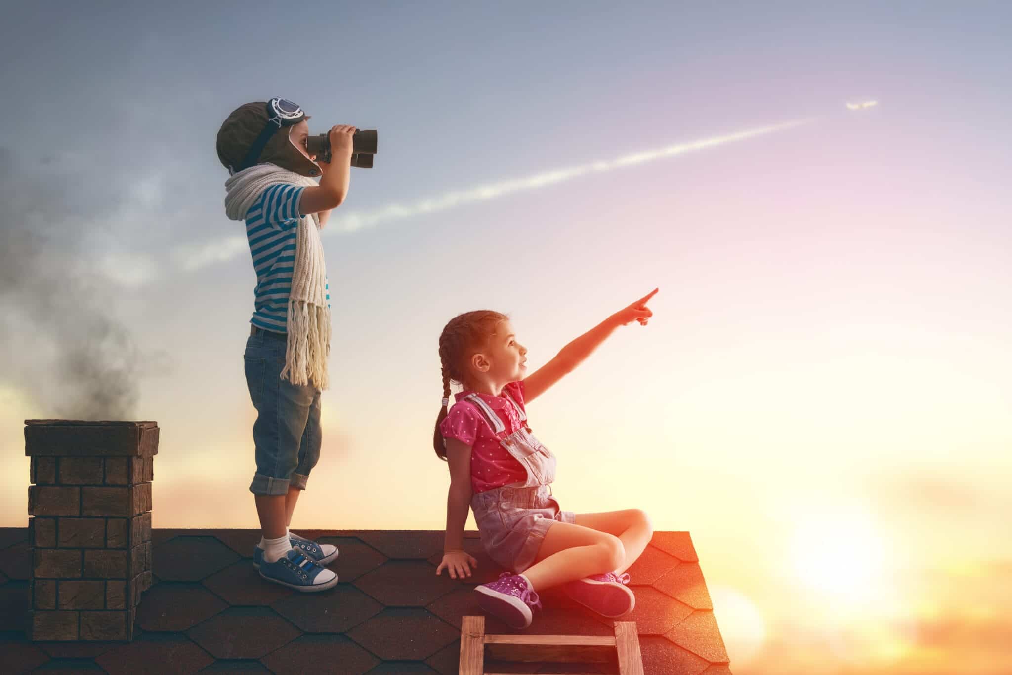 Look Up at the Sky Day (April 14) With Facts + Free Coloring Page