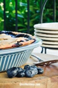National Blueberry Pie Day (April 28) - Weird Holidays