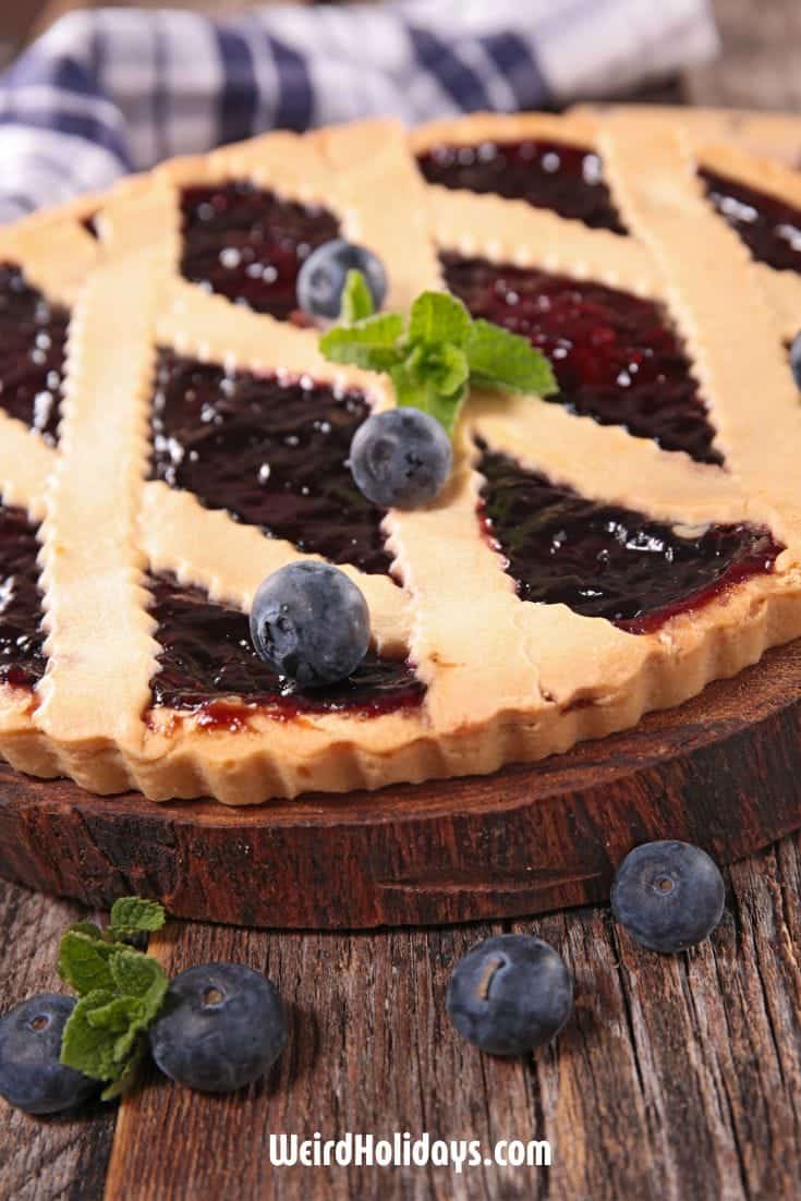 National Blueberry Pie Day (April 28) - Weird Holidays