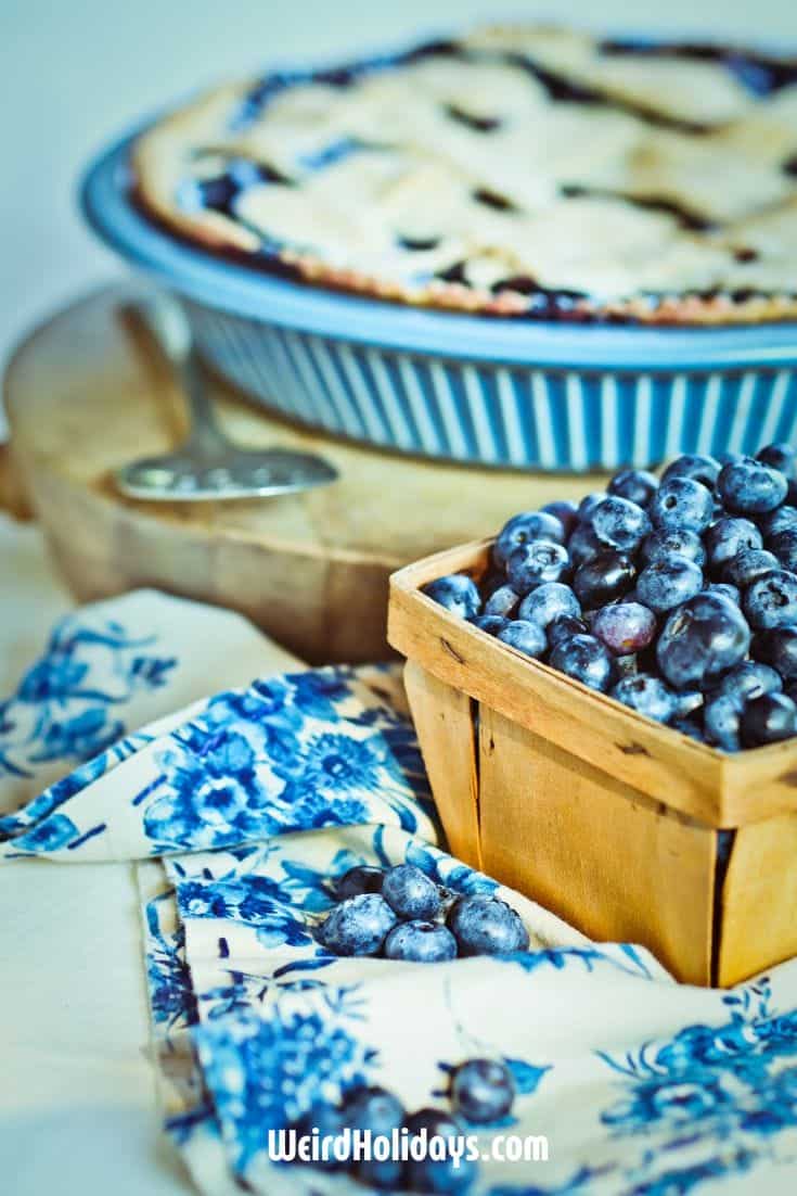 National Blueberry Pie Day (April 28) - Weird Holidays
