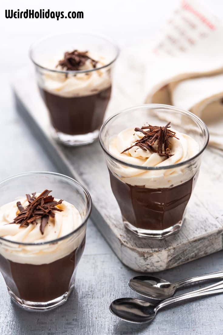 National Chocolate Pudding Day (June 26) - Weird Holidays