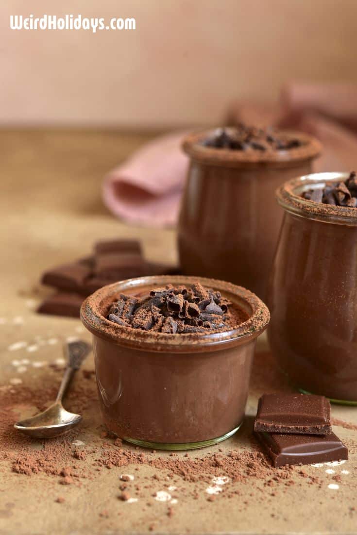 National Chocolate Pudding Day (June 26) - Weird Holidays