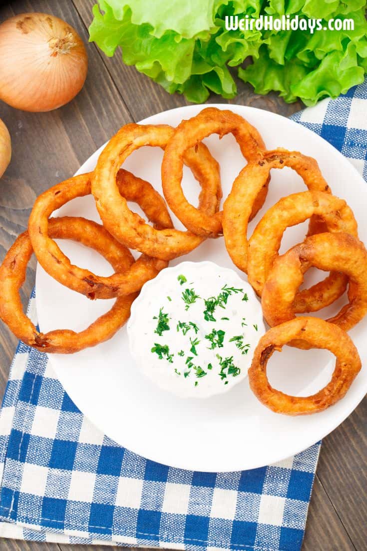 National Onion Rings Day (June 22) - Weird Holidays