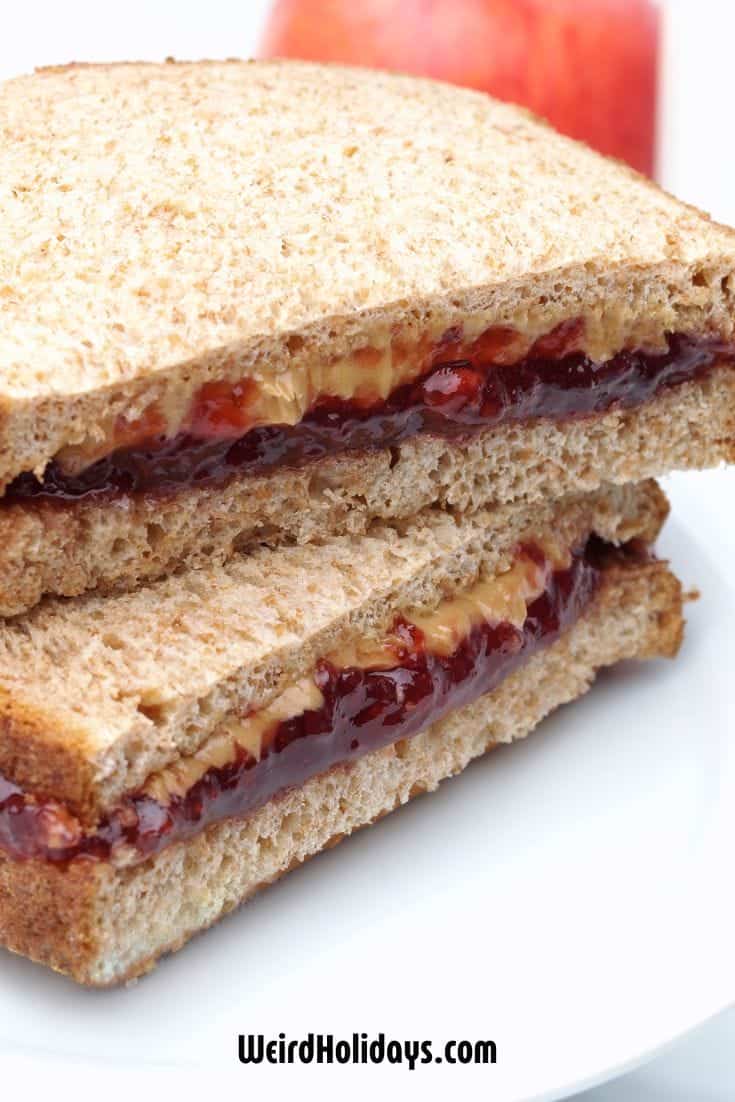 National PB&J Day (April 2) - Weird Holidays