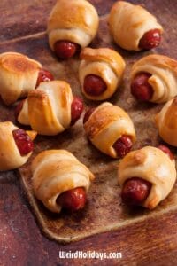 National Pigs in a Blanket Day (April 24) - Weird Holidays