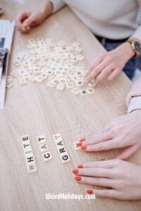 National Scrabble Day (April 13) - Weird Holidays