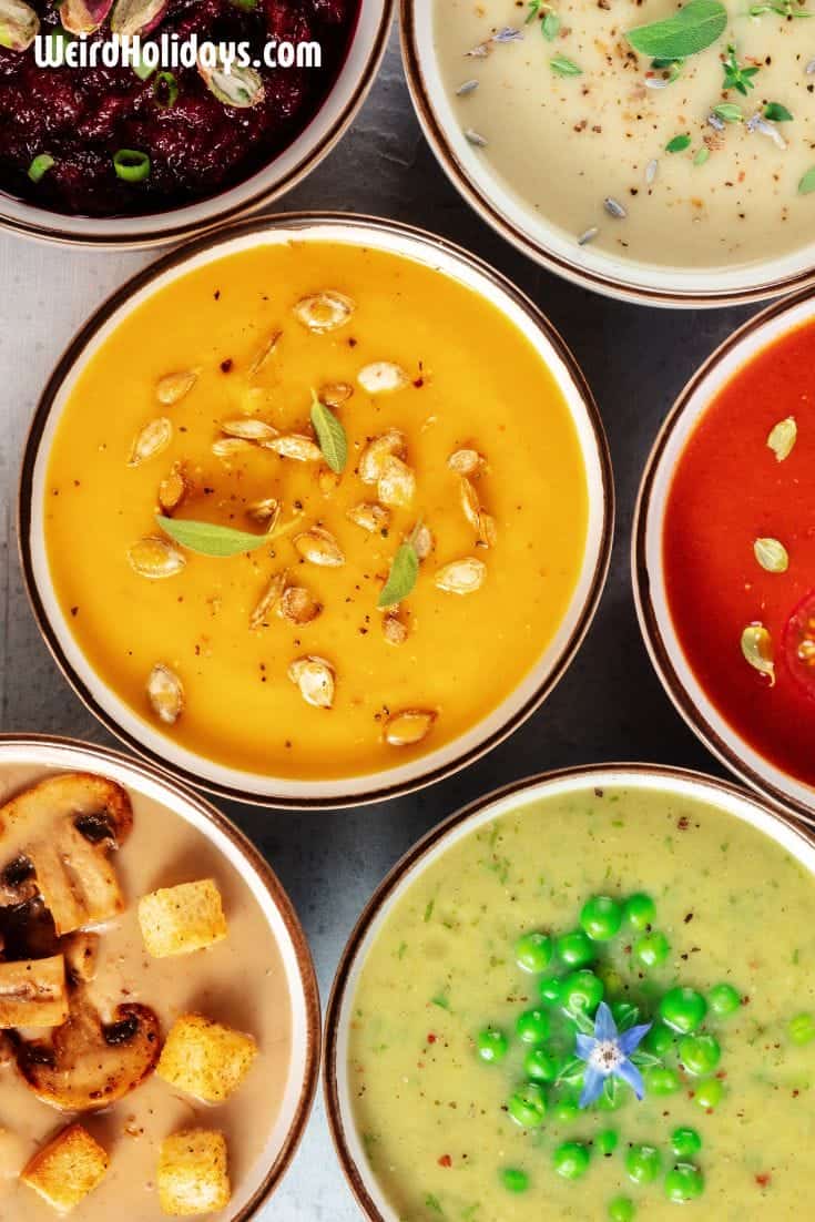 National Soup Swap Day (3rd Saturday of January) - Weird Holidays