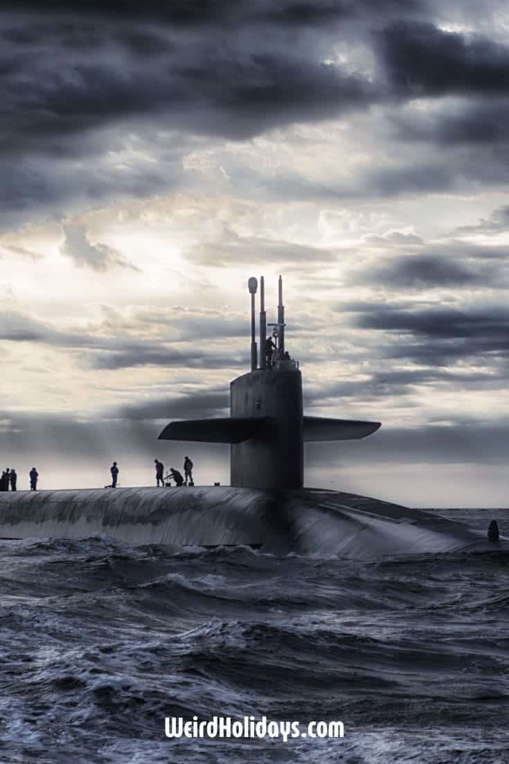 National Submarine Day (April 11) - Weird Holidays