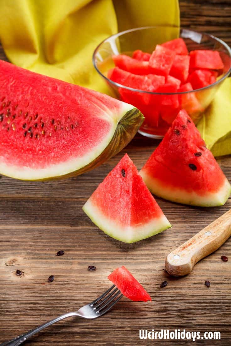 National Watermelon Day (August 3) - Weird Holidays