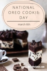 National Oreo Cookie Day (March 6) | Facts + Free Coloring Page