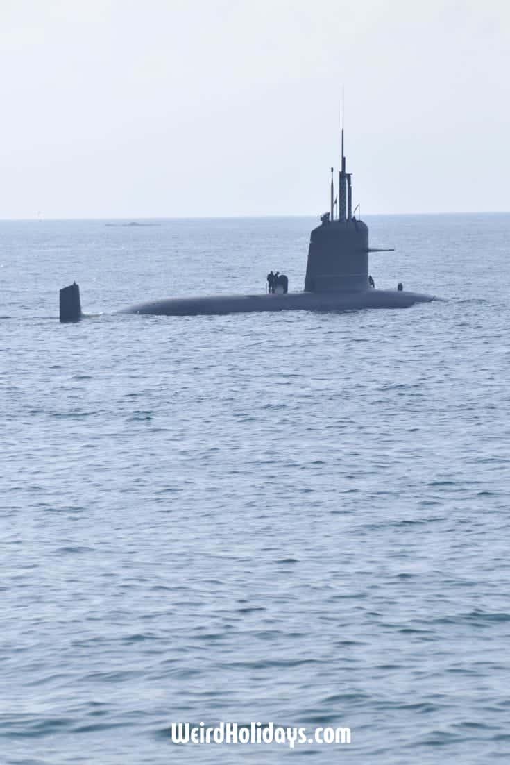 National Submarine Day (April 11) - Weird Holidays
